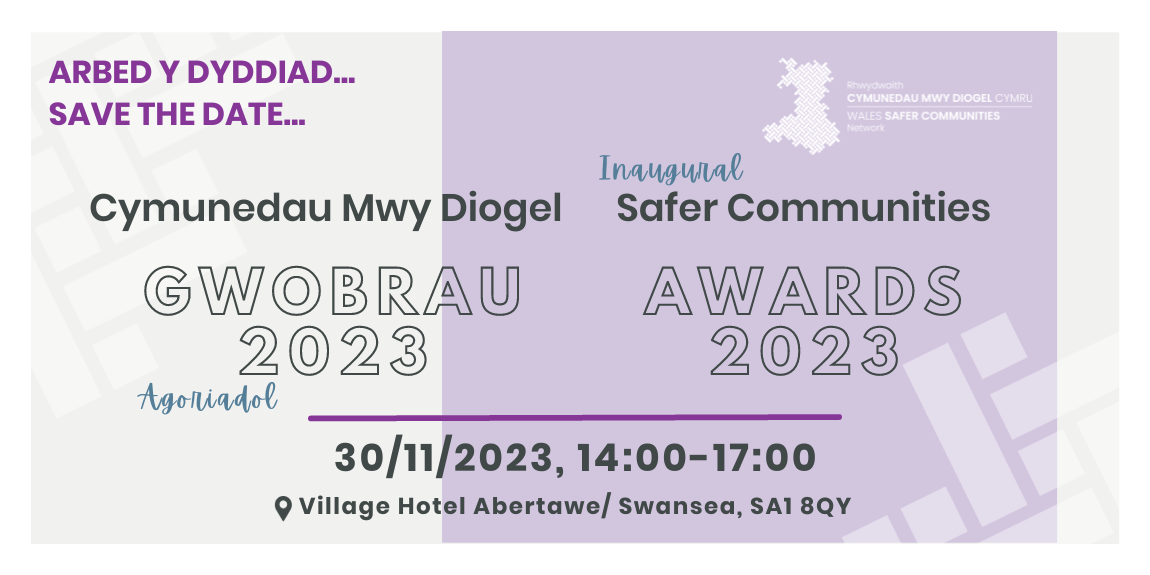 Inaugural Safer Communities Awards 2023 - Wales Safer Communities